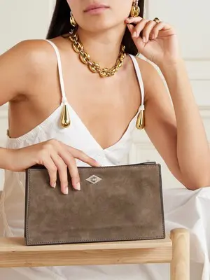 METIER Ease 28 Suede Clutch