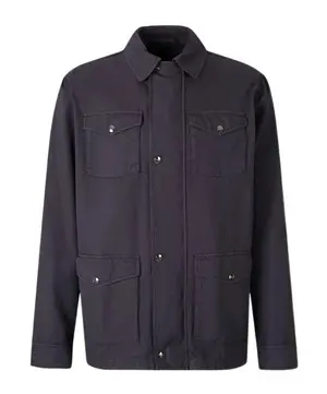 Herno Long-sleeve Jacket With Pocket Details