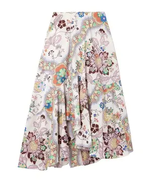 ETRO Butterfly-print Floral Dress