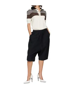 ENTIRE STUDIOS Drawstring Shorts With An Elastic Waistband