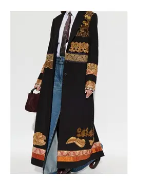 Dries Van Noten Long-sleeved Coat
