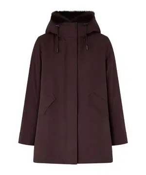 YVES SALOMON Long Parka With Pockets