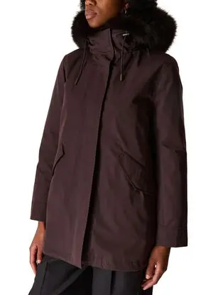 YVES SALOMON Long Parka With Pockets