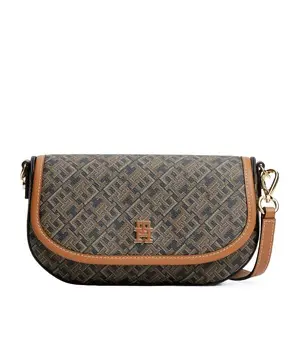Tommy Hilfiger Monogram Saddle Bag