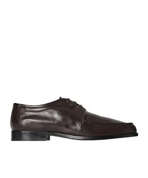 THE ROW Nino Derby Shoes - Dark Brown
