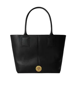 Mulberry Leather Tote Bag