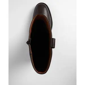 Barbour Buckle Leather Knee-high Riding Boots