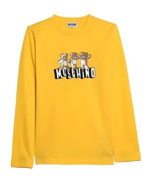 Moschino Long-sleeved T-shirt - Yellow