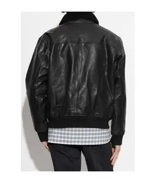 A.p.c. Long-sleeve Leather Jacket
