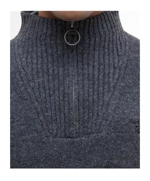Barbour Half-zip Mock Neck Knit Sweater