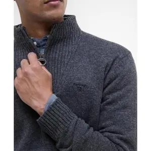 Barbour Half-zip Mock Neck Knit Sweater