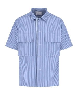 Sacai Short Sleeve Shirt - Light Blue