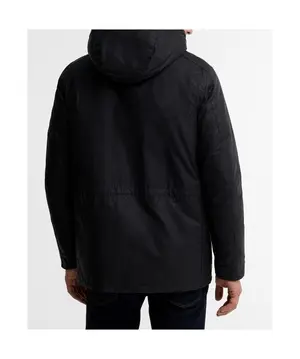 Barbour Waxed Cotton Hooded Field Jacket