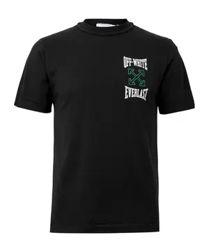 Off-White Everlast Ring Arrow Tee - Black