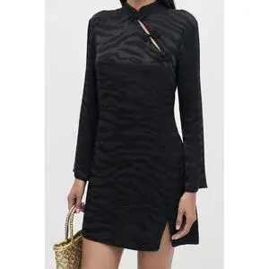 Rixo New Chinese Style Modified Cheongsam Mini Dress