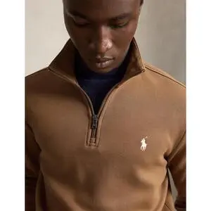 Polo Ralph Lauren Tech 1/4 Zip Fleece - Brown