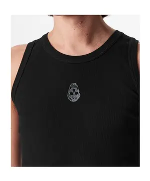 Alexander McQueen Fitted Ribbed Tank Top
