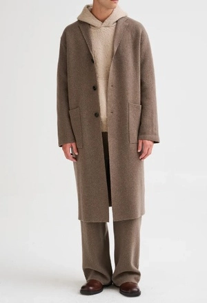 ROBERTO COLLINA Brushed-knit Hoodie - No