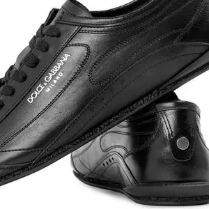 Dolce & Gabbana Leather Low Top Sneakers