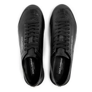 Dolce & Gabbana Leather Low Top Sneakers