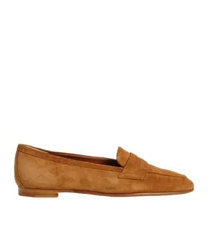 Roberto Festa Round-toe Loafers - Tan
