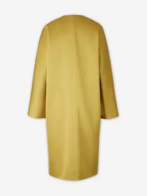Staud Liz Buttoned Coat - Ginger