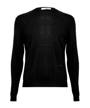 Fendi Fine Gauge Knit Sweater - Black