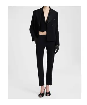 Ermanno Scervino Tailored Cady Waistcoat With Satin Lapels