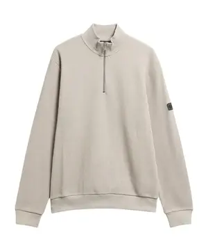 Barbour Quarter-zip Stand Collar Sweatshirt - No