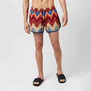 Missoni Zigzag Print Beach Swim Shorts