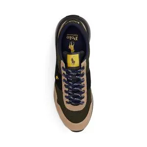 Polo Ralph Lauren Suede And Mesh Sneaker