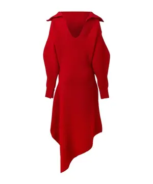 Givenchy Asymmetrical Knit Dress