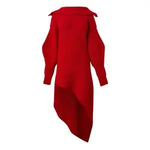 Givenchy Asymmetrical Knit Dress