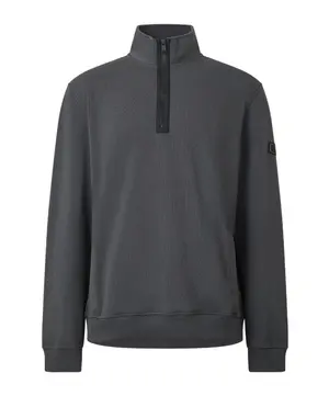 Barbour Quarter-zip Stand Collar Sweatshirt
