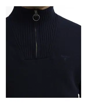 Barbour Half-zip Mock Neck Knit Sweater
