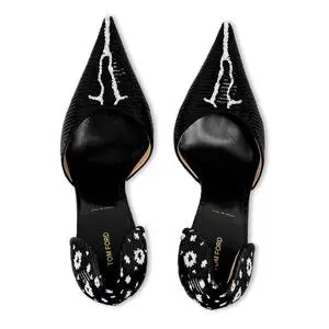 TOM FORD Sequin D'orsay Stiletto Pumps - Black