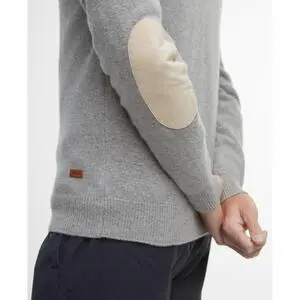 Barbour Button Mock Neck Knit Sweater - No