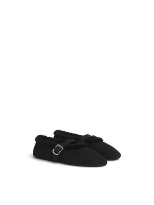 Alaïa Buckle-detail Ballet Flats - No
