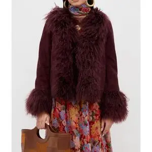 Rixo Sammy Shearling Jacket No