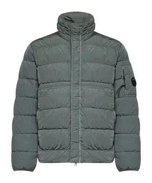 C.P. COMPANY Long-sleeved Quilted Cotton Coat