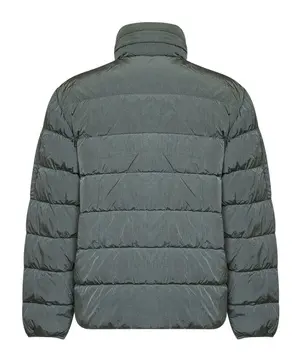 C.P. COMPANY Long-sleeved Quilted Cotton Coat