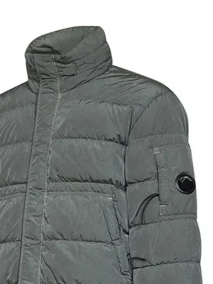 C.P. COMPANY Long-sleeved Quilted Cotton Coat