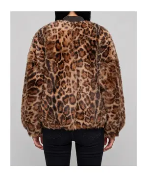 ARMA Reversible Animal Print Bomber