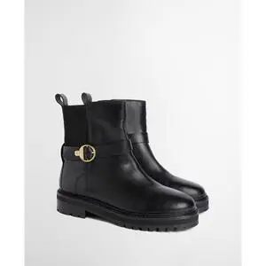 Barbour Leather Mid Calf Boot