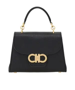 FERRAGAMO Top Handle Double Gancini