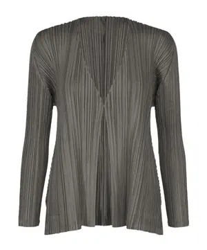 Issey Miyake Mellow Pleats Cardigan