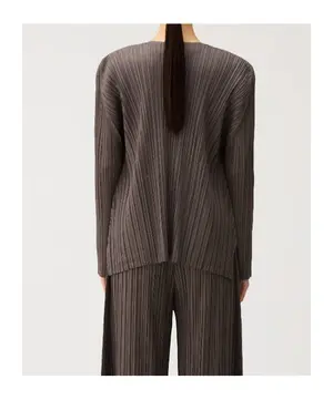 Issey Miyake Mellow Pleats Cardigan