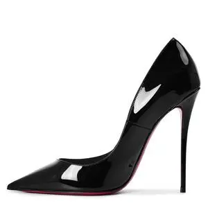 CHRISTIAN LOUBOUTIN Pointed Toe Patent Leather Stiletto Pumps