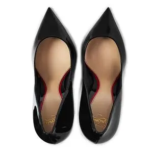 CHRISTIAN LOUBOUTIN Pointed Toe Patent Leather Stiletto Pumps