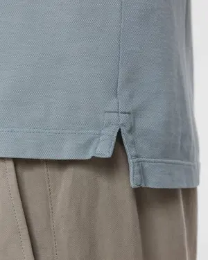 C.P. COMPANY Logo Piqué Polo Shirt